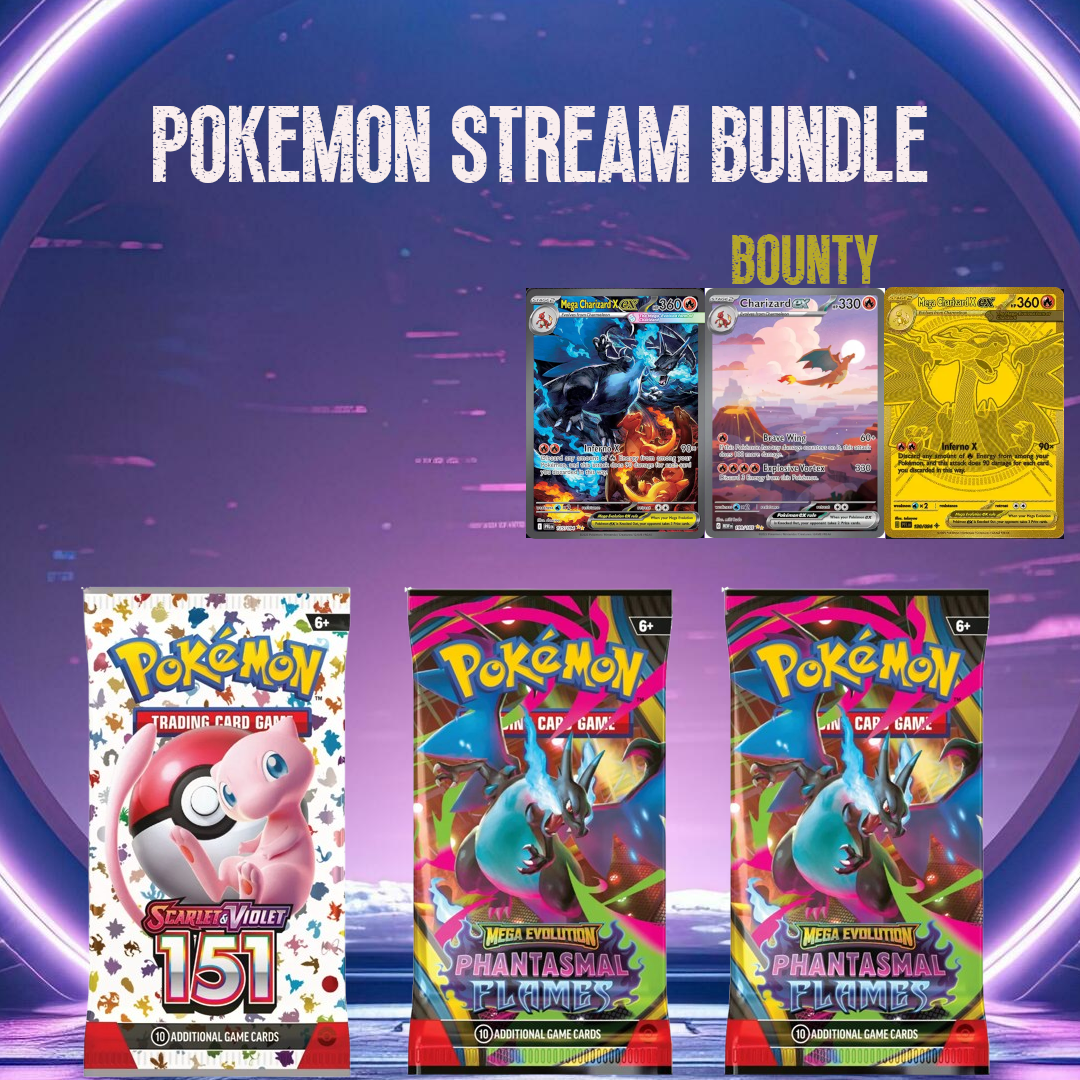 Friday Pokémon Charizard Chase Stream Bundle – Mr Tofu Card Store